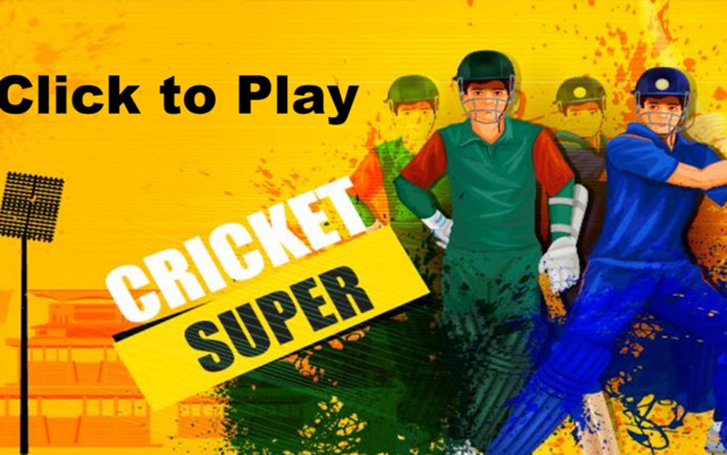 Super Cricket Game for Google Chrome - Extension Download