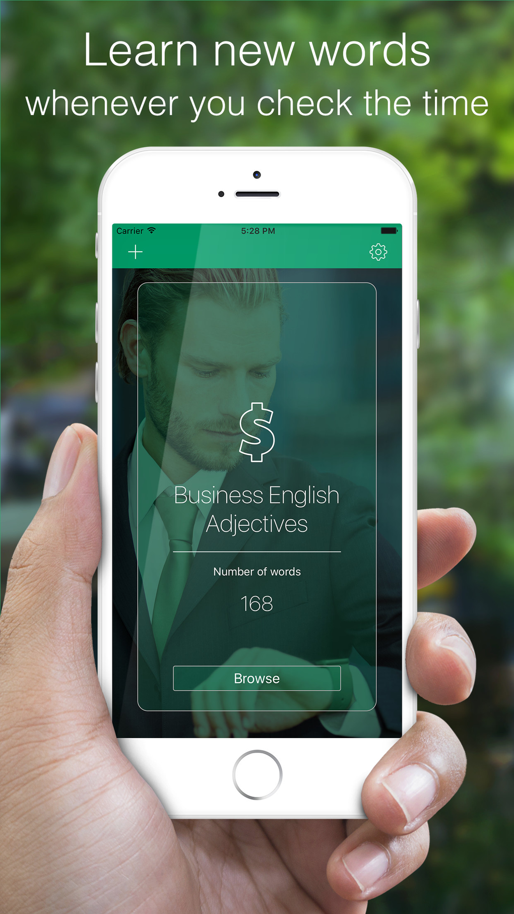 Watch Words: learn vocabulary from watch face for iPhone - Download