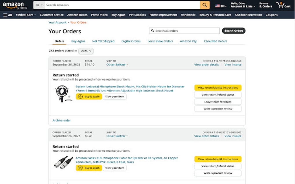 Amazon Order Parser para Google Chrome - Extensión Descargar
