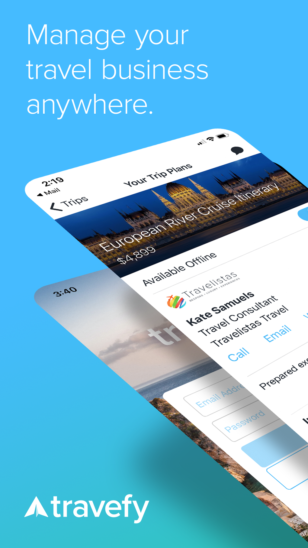 Travefy Pro: View Client Trips for iPhone - Download