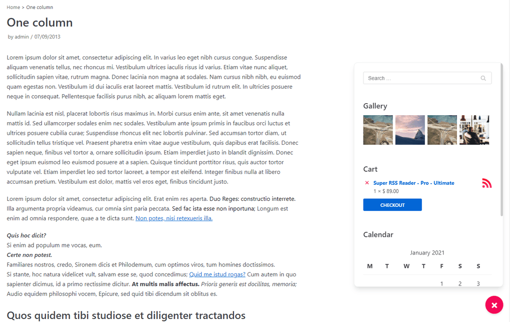 Ultimate Floating Widgets 8211 Make Popup Sidebars For Wordpress Download