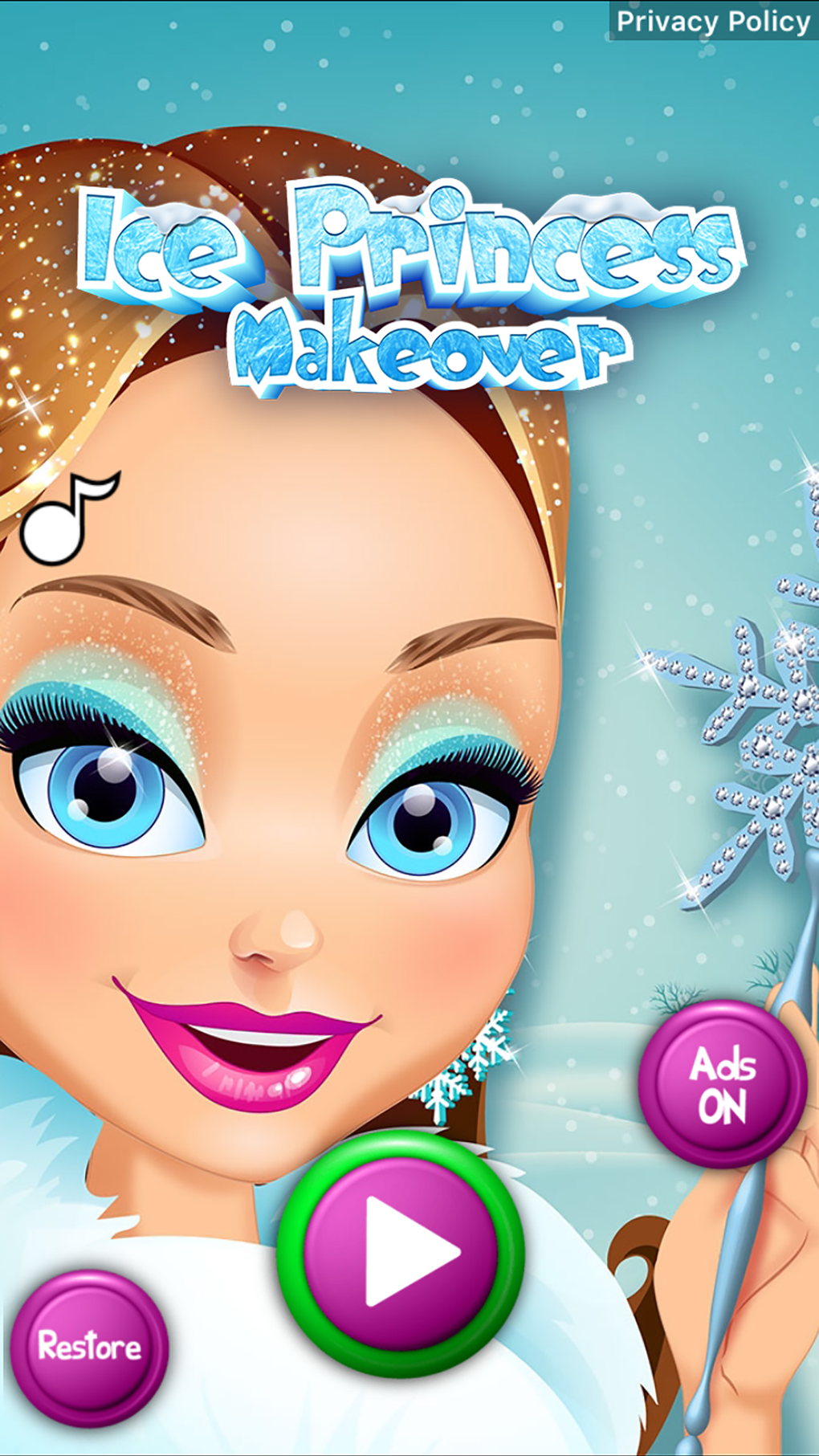 Ice Princess Makeover para iPhone - Download