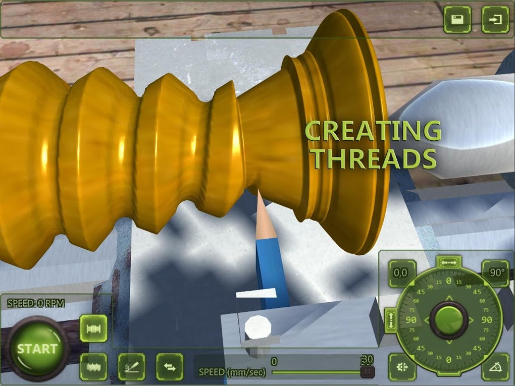 Lathe Machine 3D: Milling Tu for Android - Download