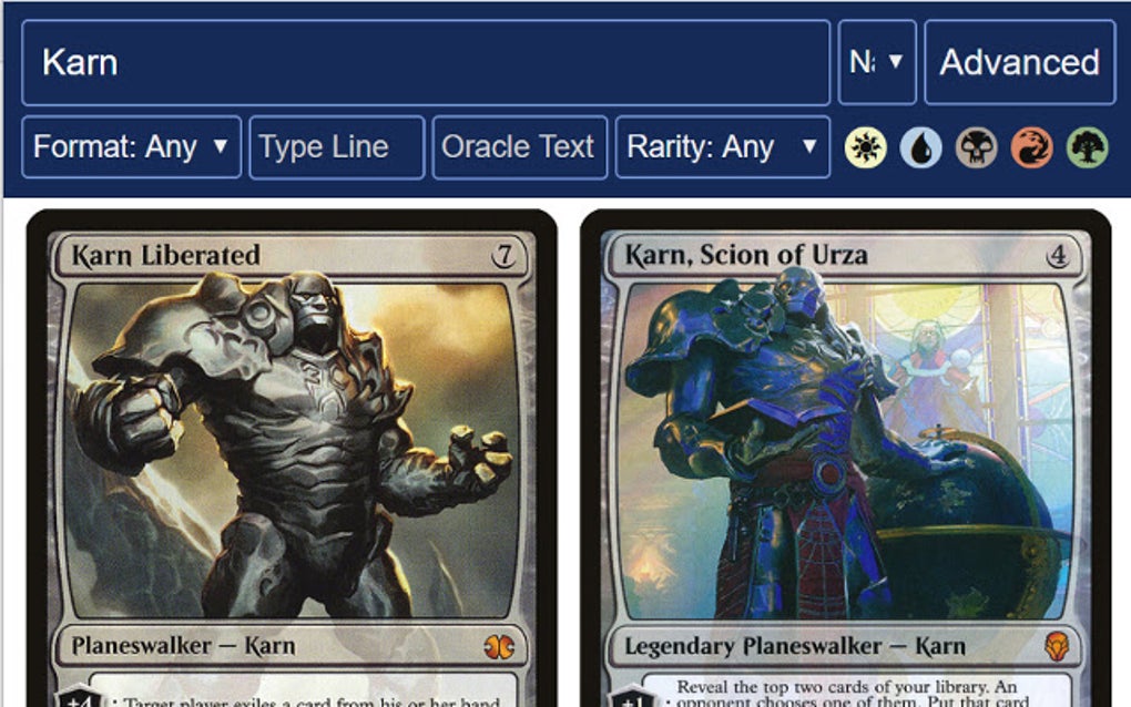MTG Scryer for Google Chrome - Extension Download