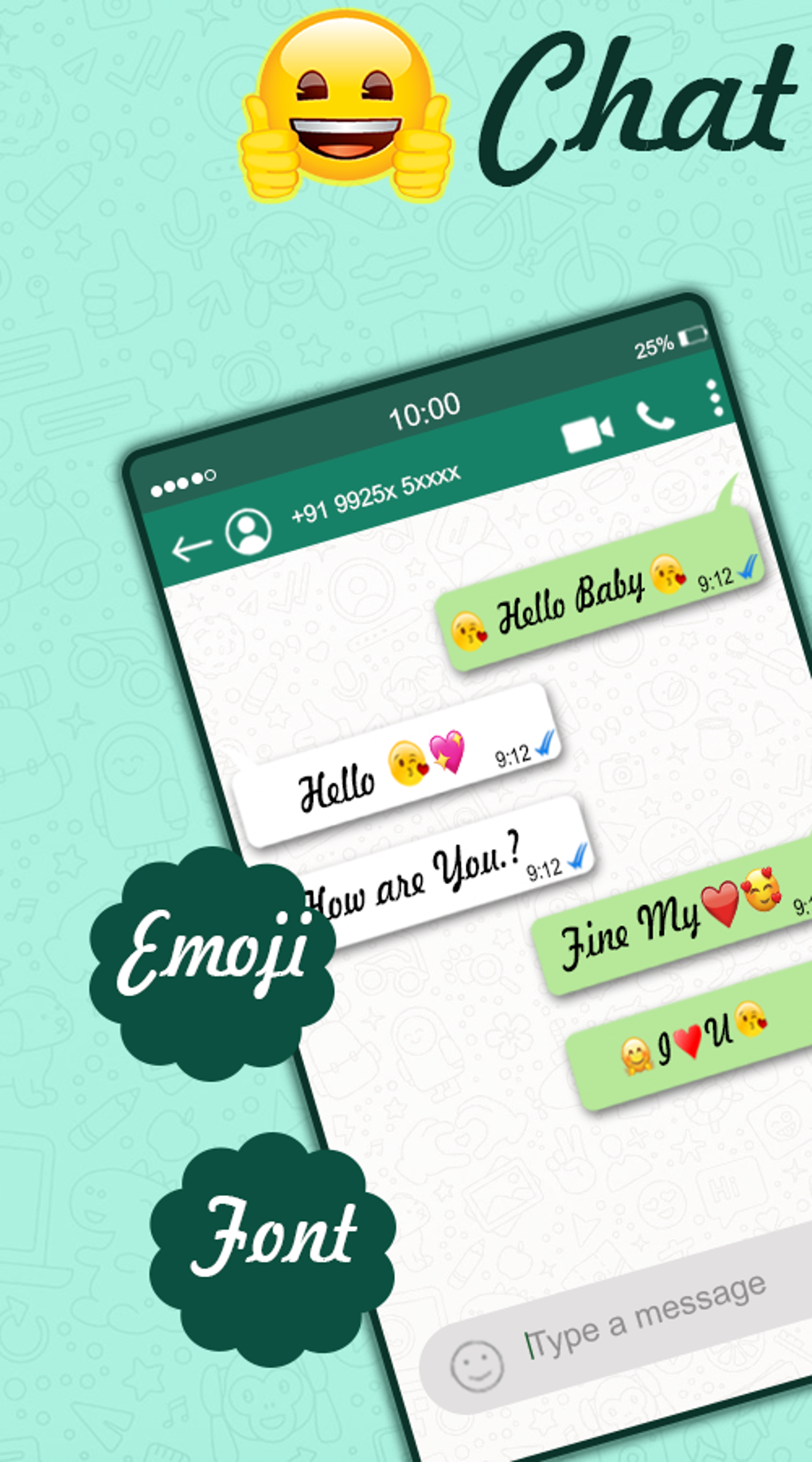 Android için Cool Text Styler for Whatsapp - İndir