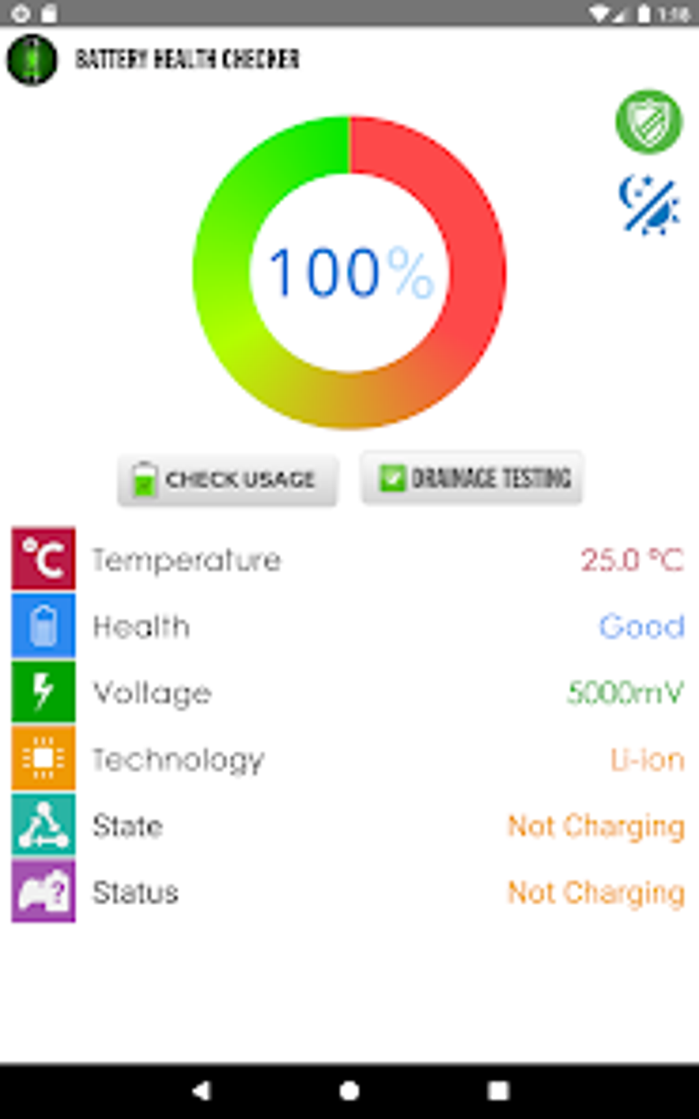 Android 용 Battery Health Checker - 다운로드