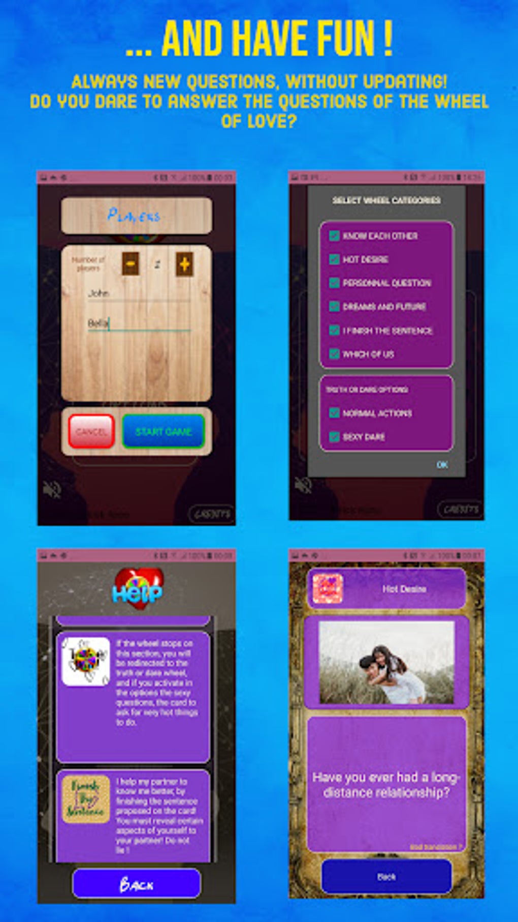 Love Wheel Couple Game for Android - Download