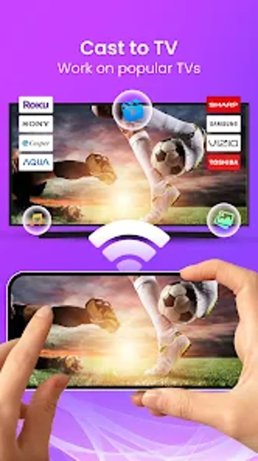 Cast to TV - Screen Mirroring cho Android - Tải về