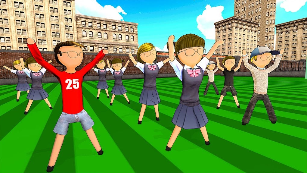 Stickman High School Girl Game for Android - Download