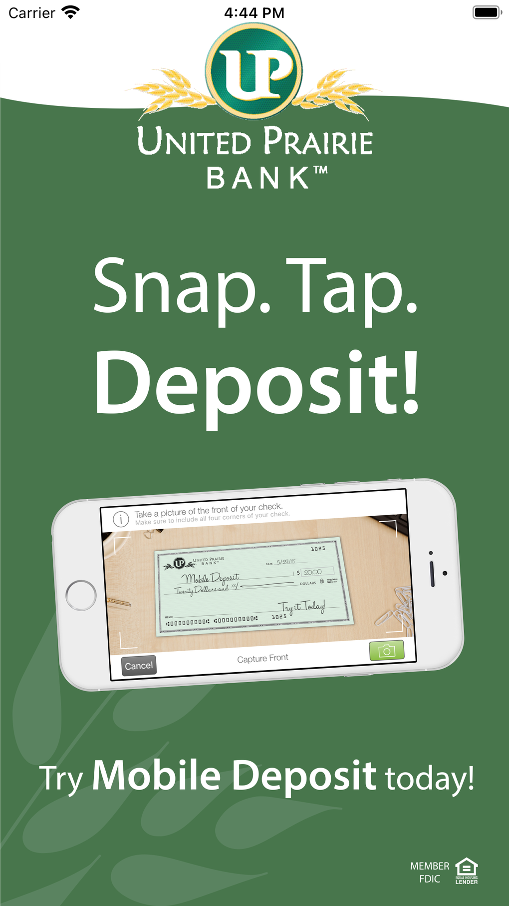 United Prairie Bank for iPhone - Download