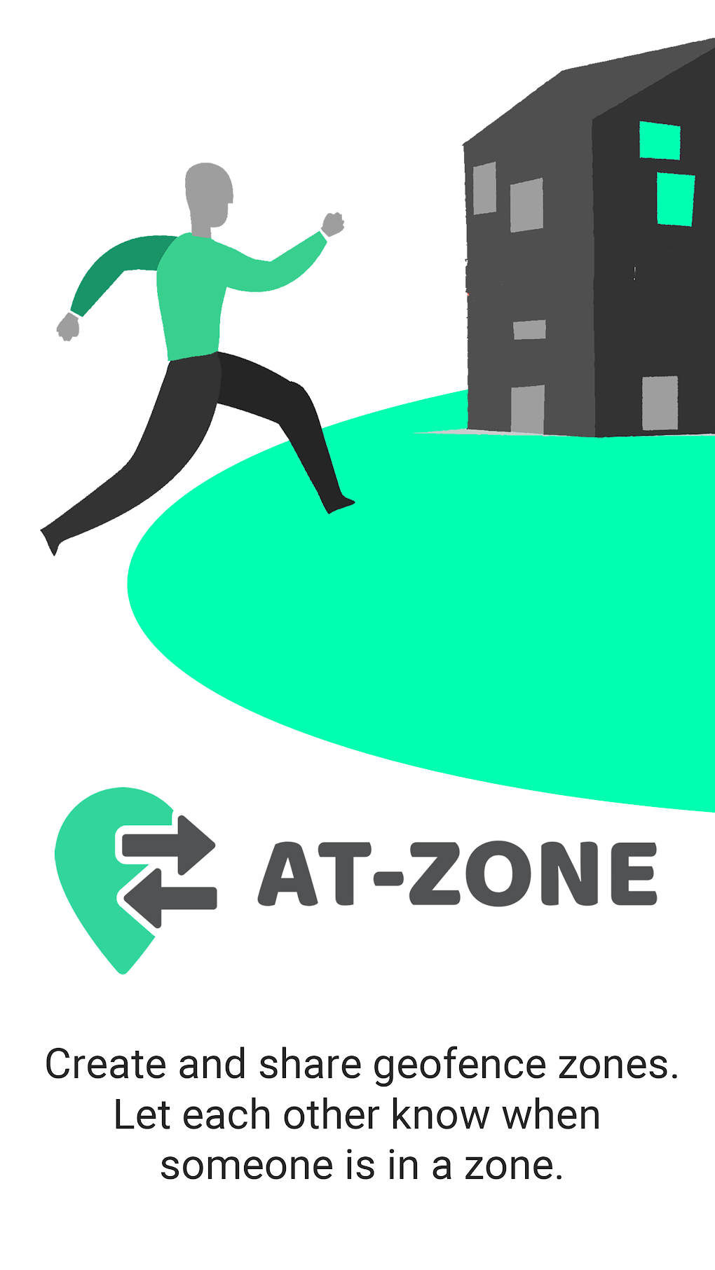 AT-ZONE. Geofence sharing for Android - Download