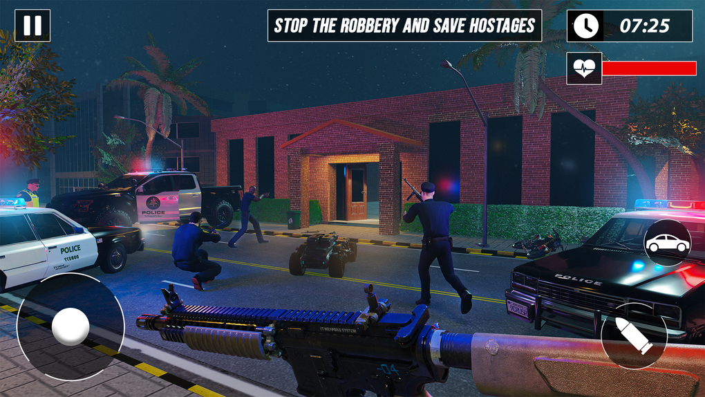 Police Shootout Gang War Force for iPhone - Download