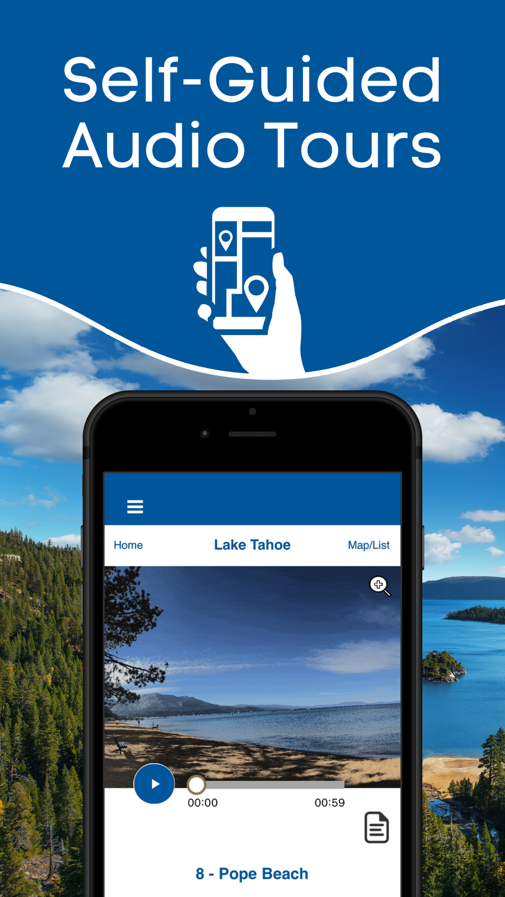 Lake Tahoe Audio Tour Guide for iPhone - Download
