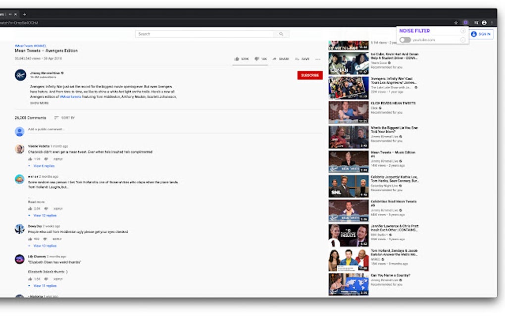 Noise Filter for Google Chrome - Extension Download