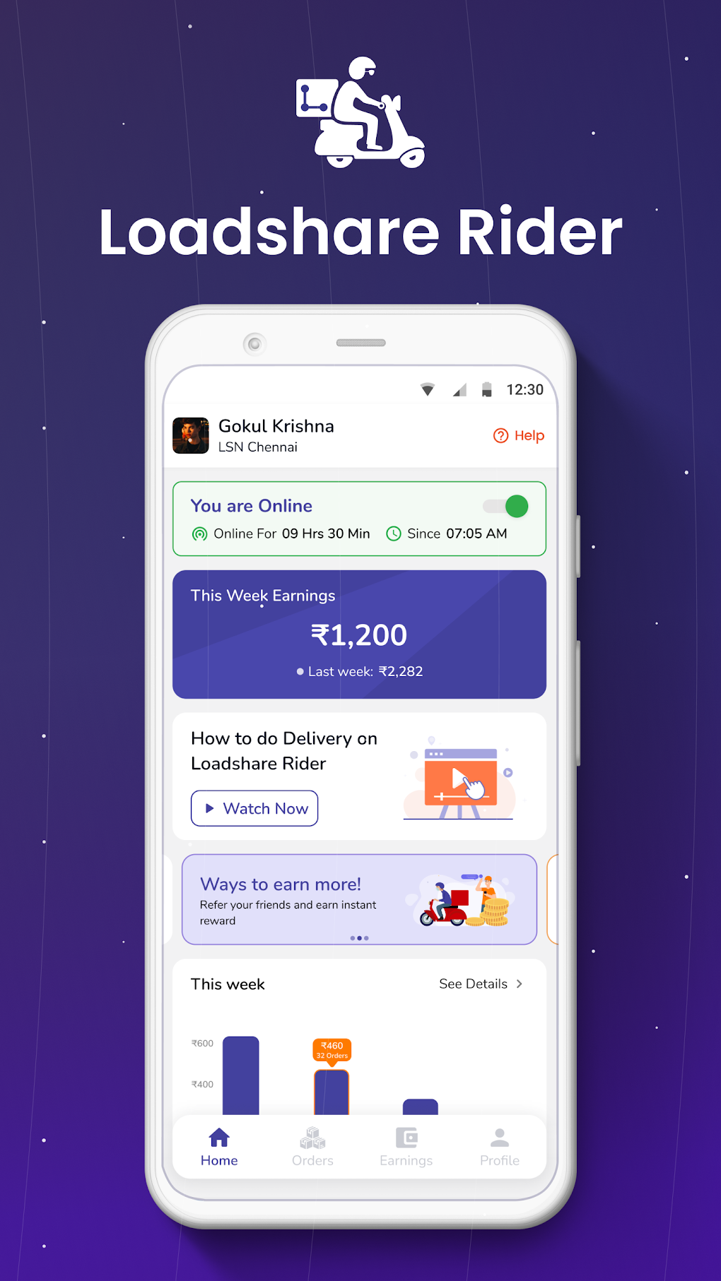 Loadshare Rider Deliver Earn for Android - Download