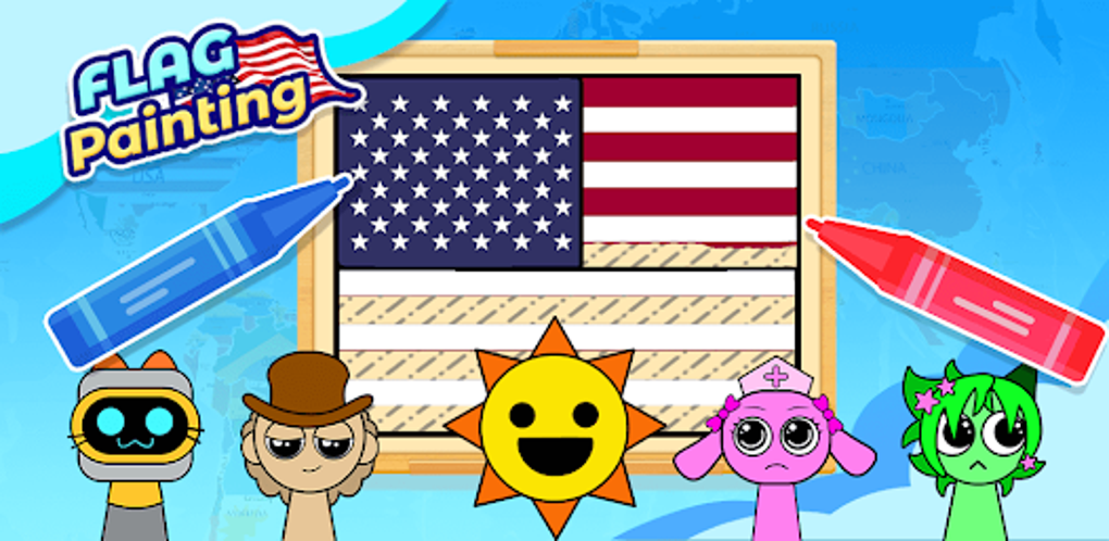 Android için Flag Painting ASMR Coloring - İndir