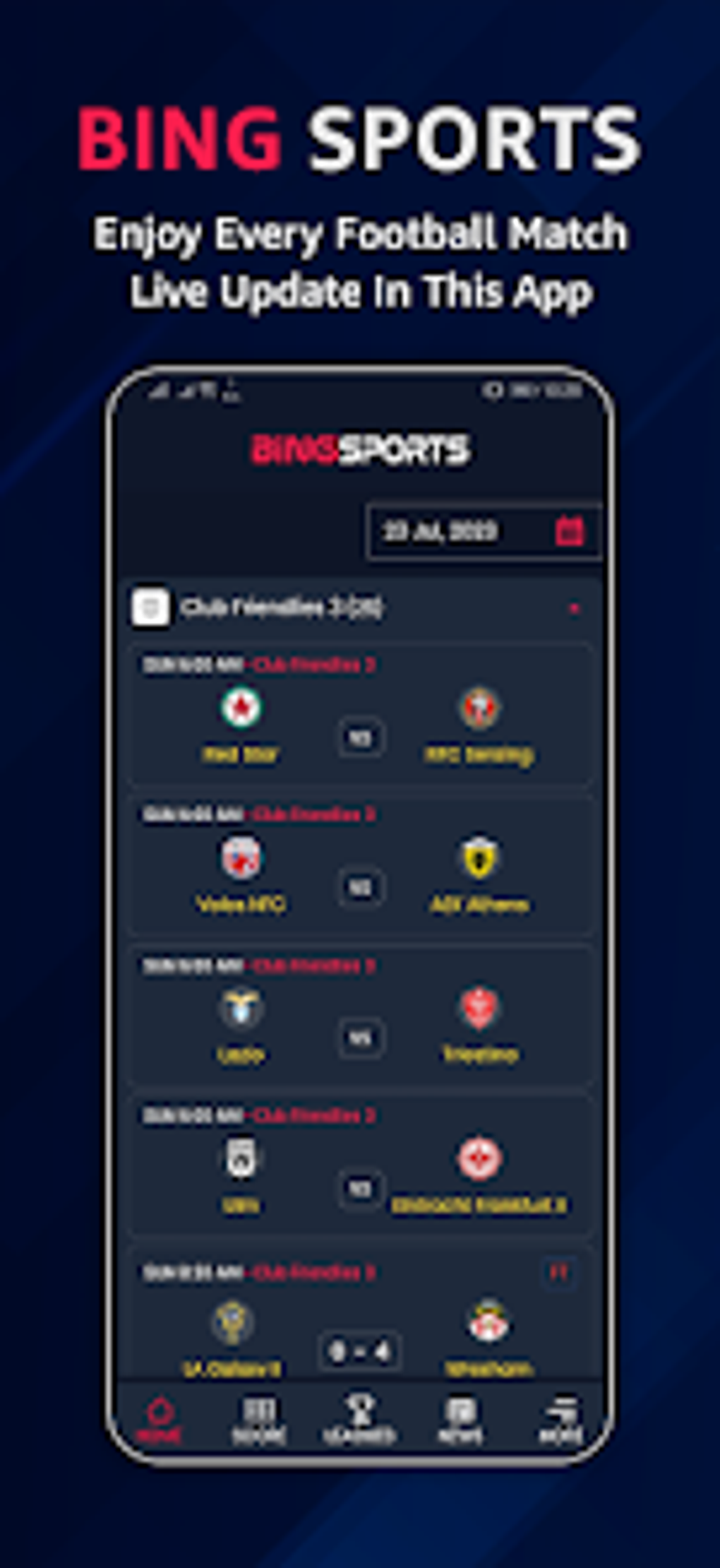 Bingsport pour Android - Télécharger