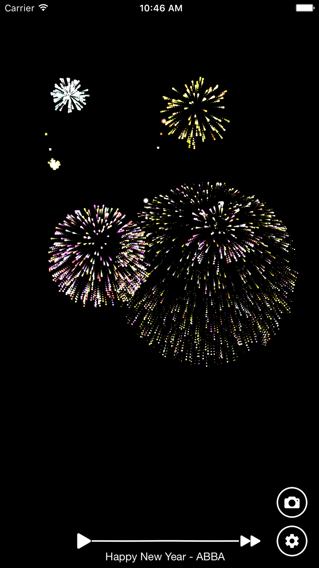 MS Fireworks - Music Player - Photo Slideshow for iPhone - Download