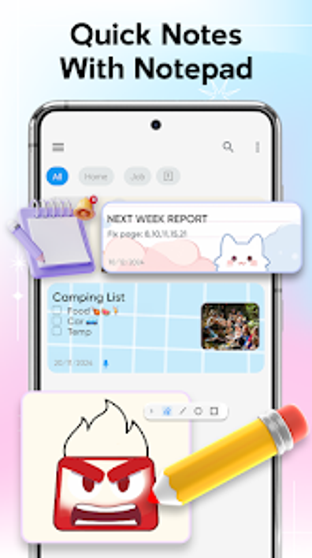 Notepad - Color Notes App สำหรับ Android - ดาวน์โหลด