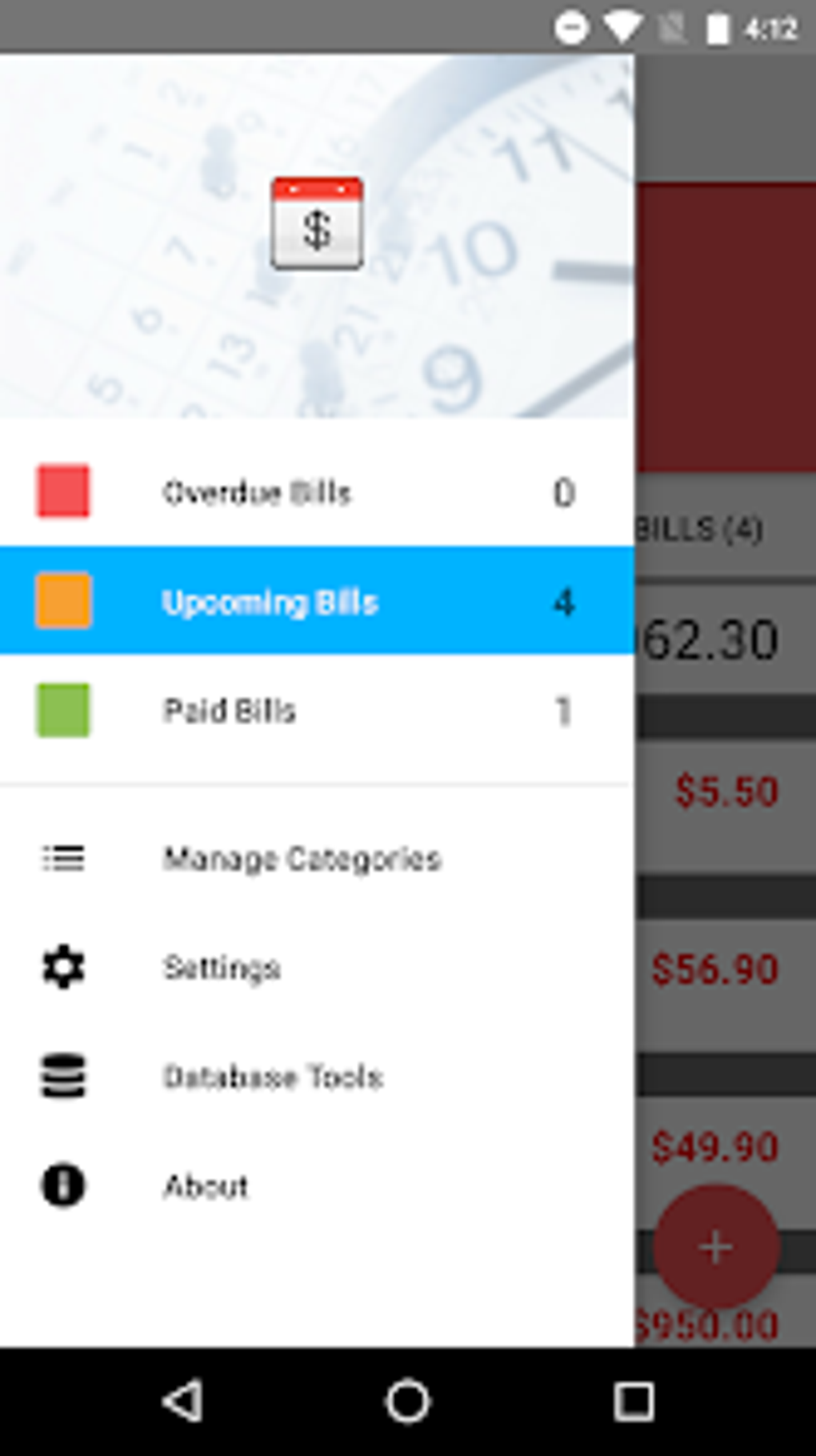Bills Reminder 2.0 for Android - Download