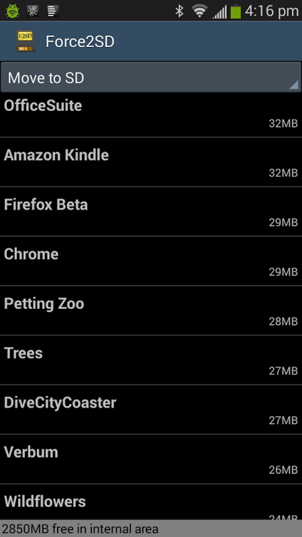 Force2SD lite APK per Android - Download