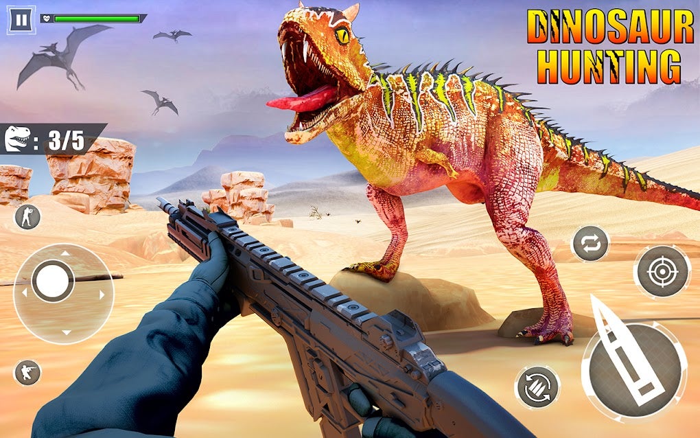 Dino Hunting Gun Games Offline Para Android Download