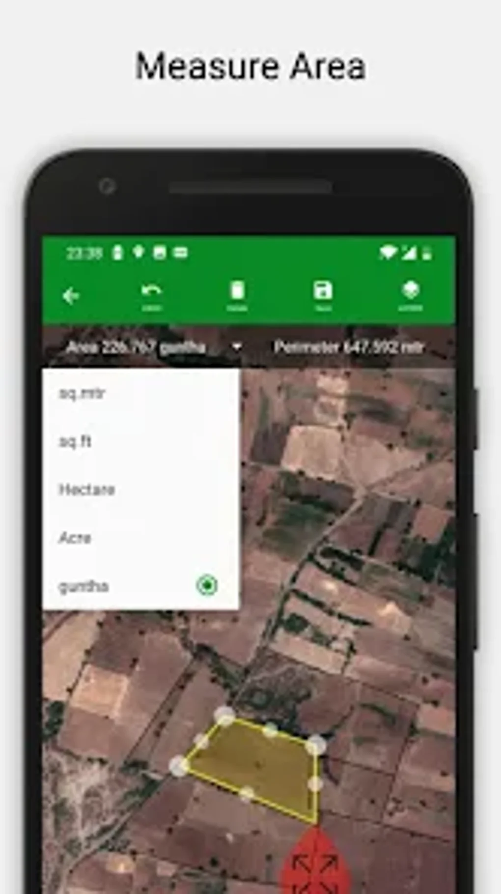 AreaCalc GPS Area Calculator F r Android Download