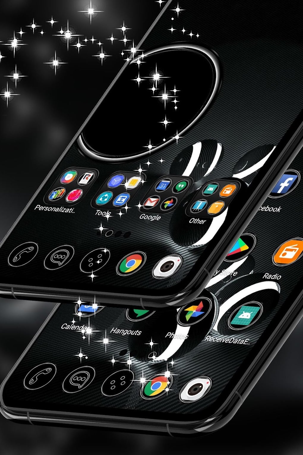 Launcher Black Theme APK for Android - Download