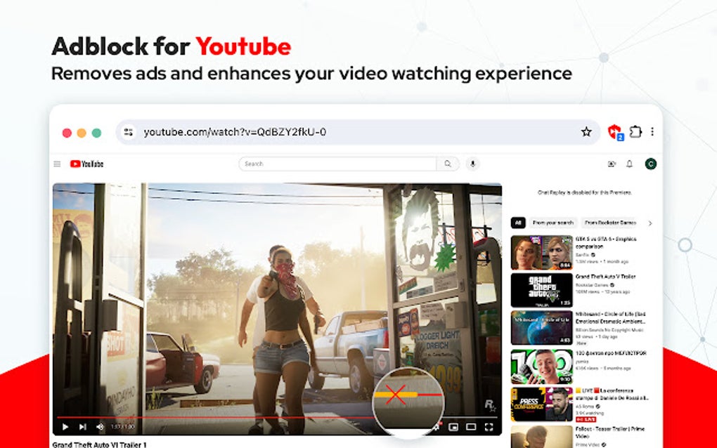 Adblock for Youtube - Auto Skip ad for Google Chrome - Extension Download