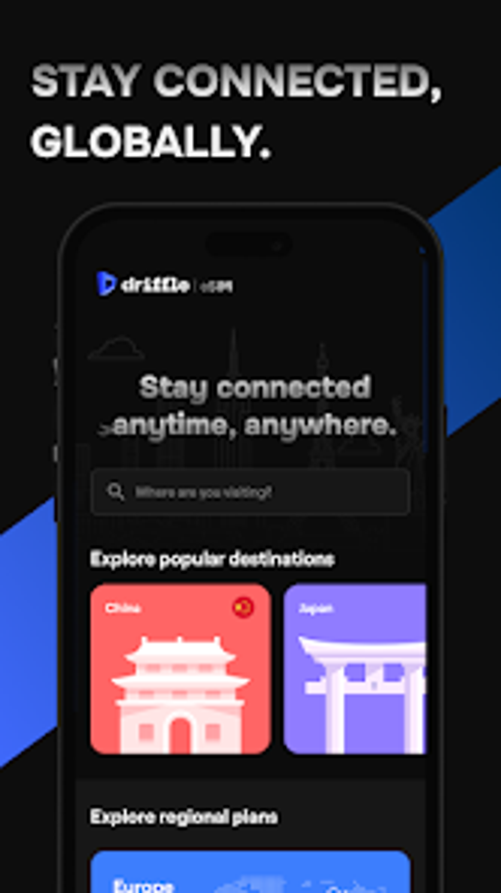 Driffle eSIM: Travel Data Plan for Android - Download