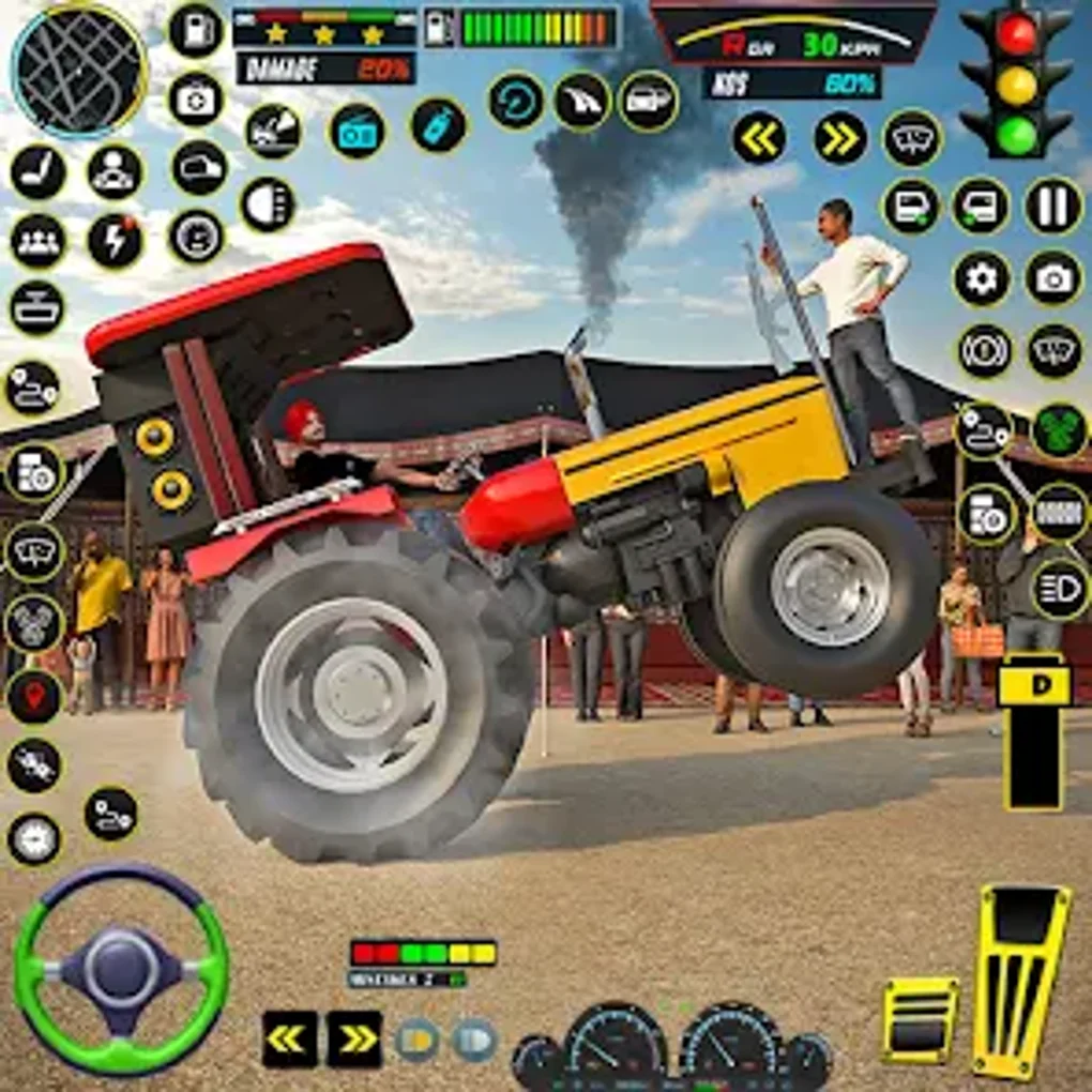 Rural Farming Tractor Games para Android - Descargar
