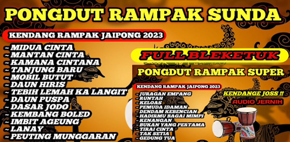 Android 용 Pongdut Kendang Rampak Offline - 다운로드