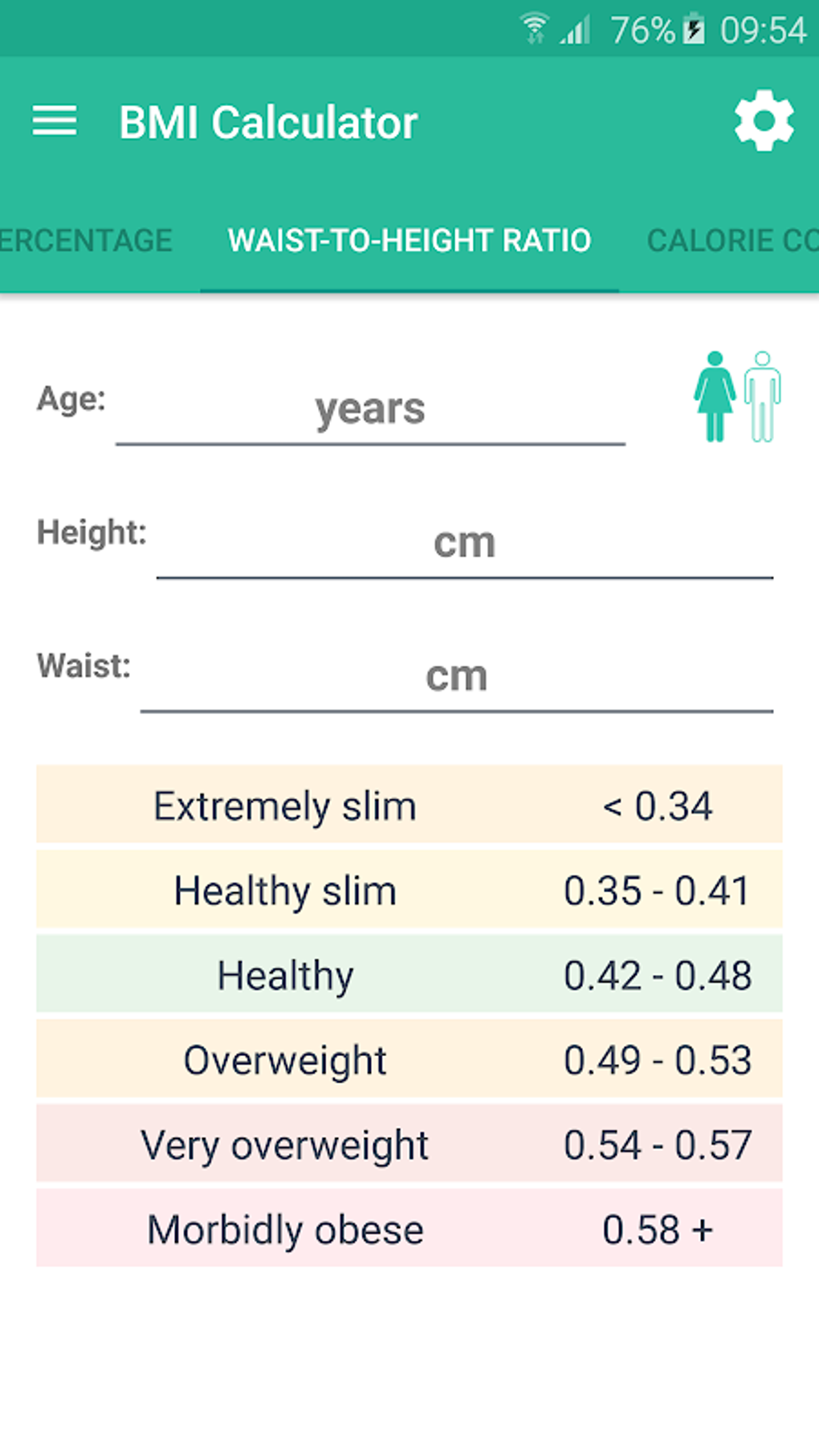 BMI Calculator - Weight Loss APK for Android - Download