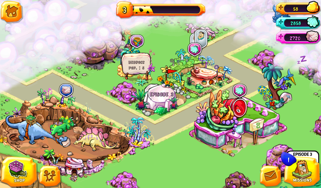 Les Pierrafeu: Ramenez-Nous Caillouville pour iPhone - Télécharger