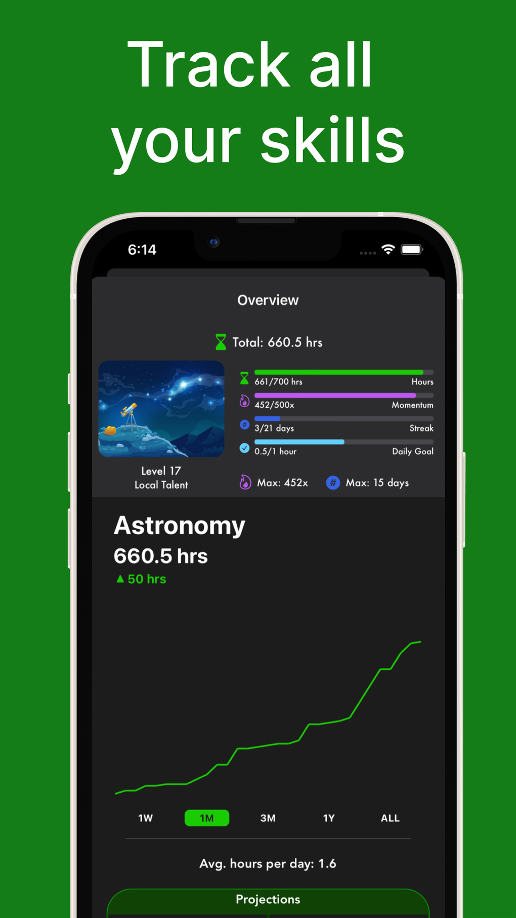 SkillTracker One for iPhone - Download