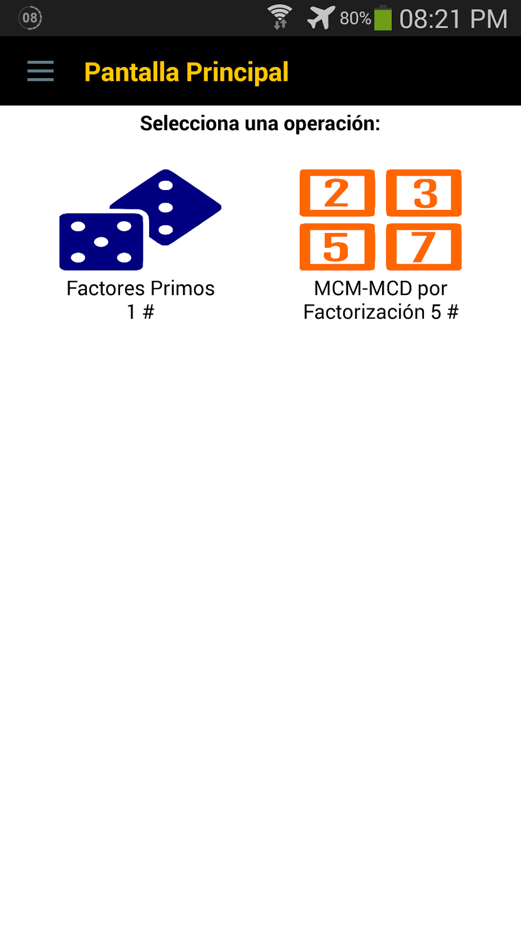 Android 용 Descomponer en Factores Primos APK - 다운로드