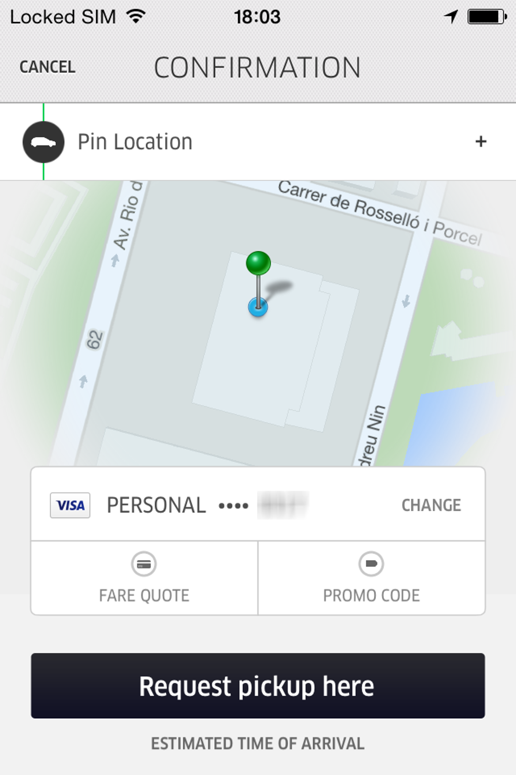 Uber - Request a ride pour iPhone - Télécharger