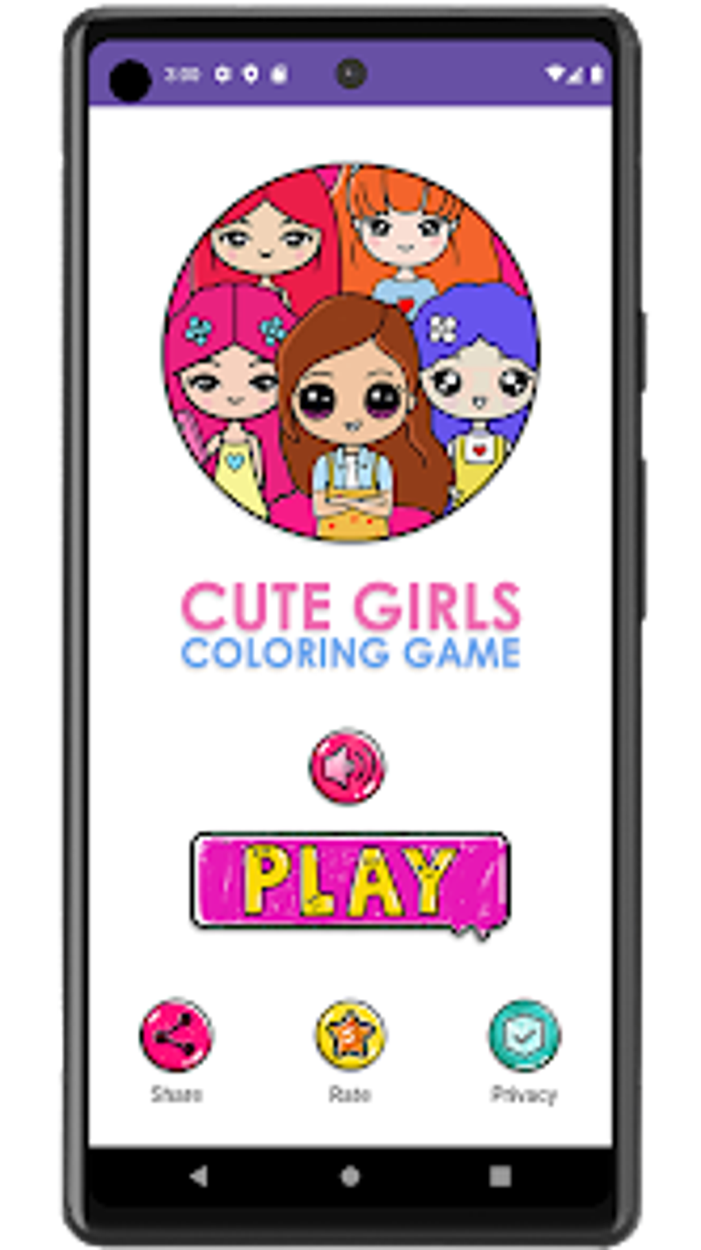 CED Sparkly Girls Coloring Fun for Android - Download