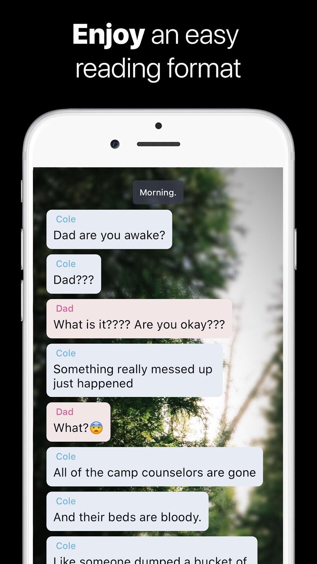 Whisper - scary chat stories for Android - Download