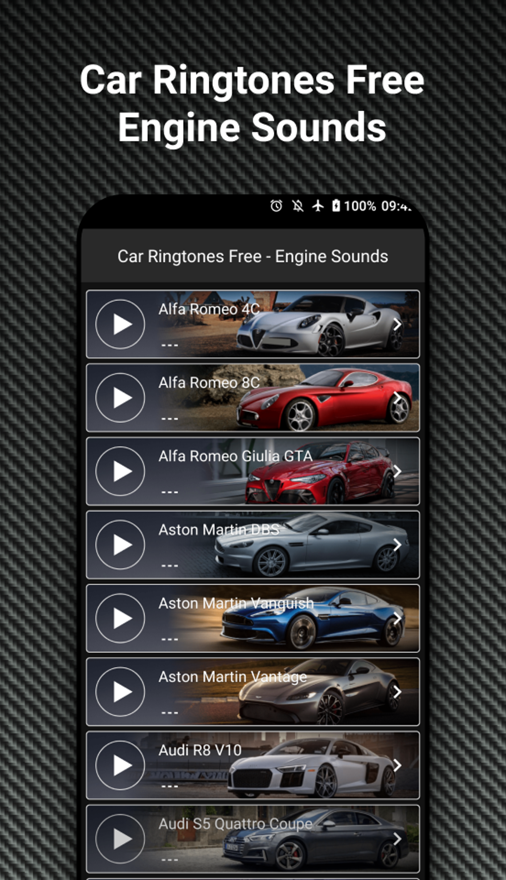 Car Ringtones - Engine Sounds for Android - Download