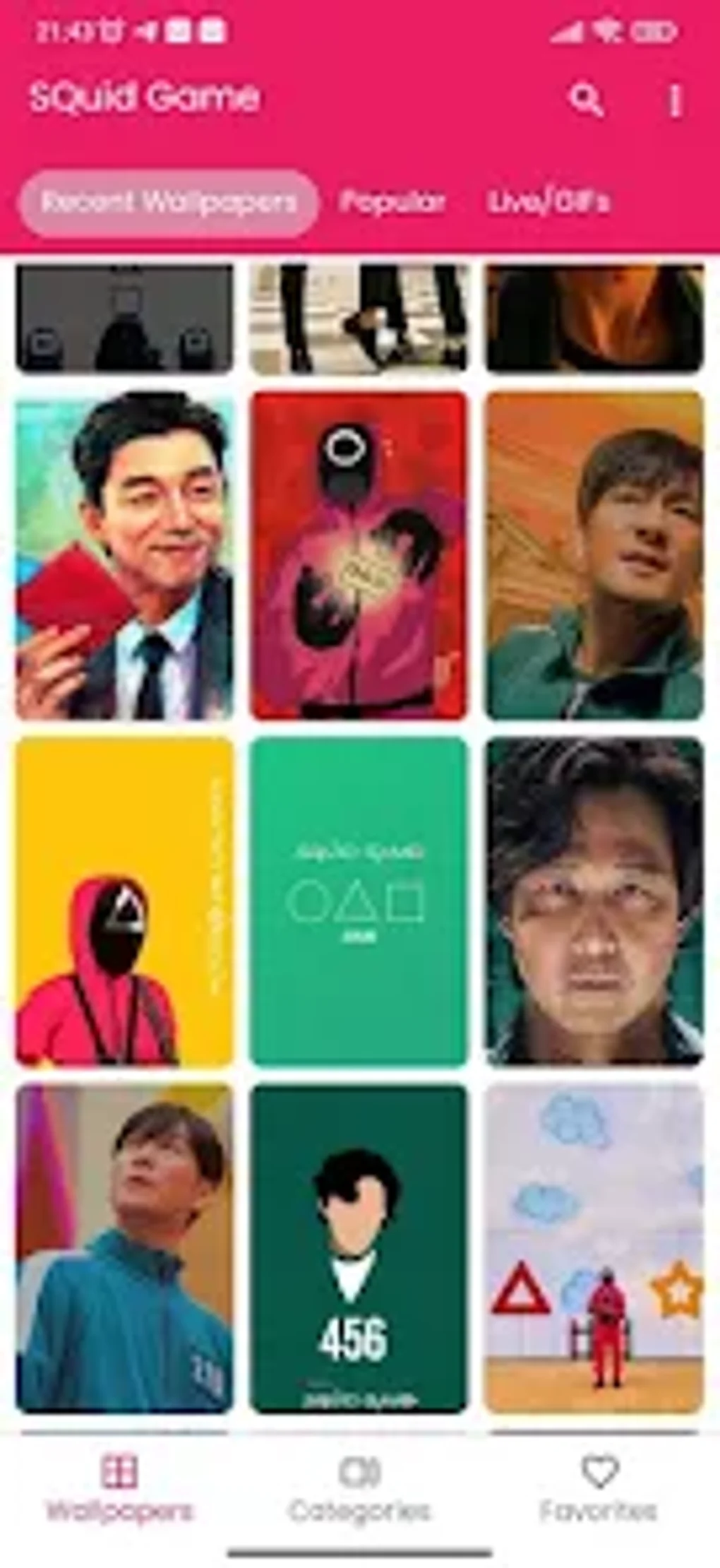 Squid Game Wallpaper per Android - Download