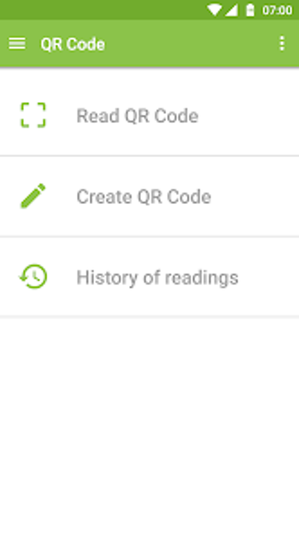 QR Code reader per Android - Download