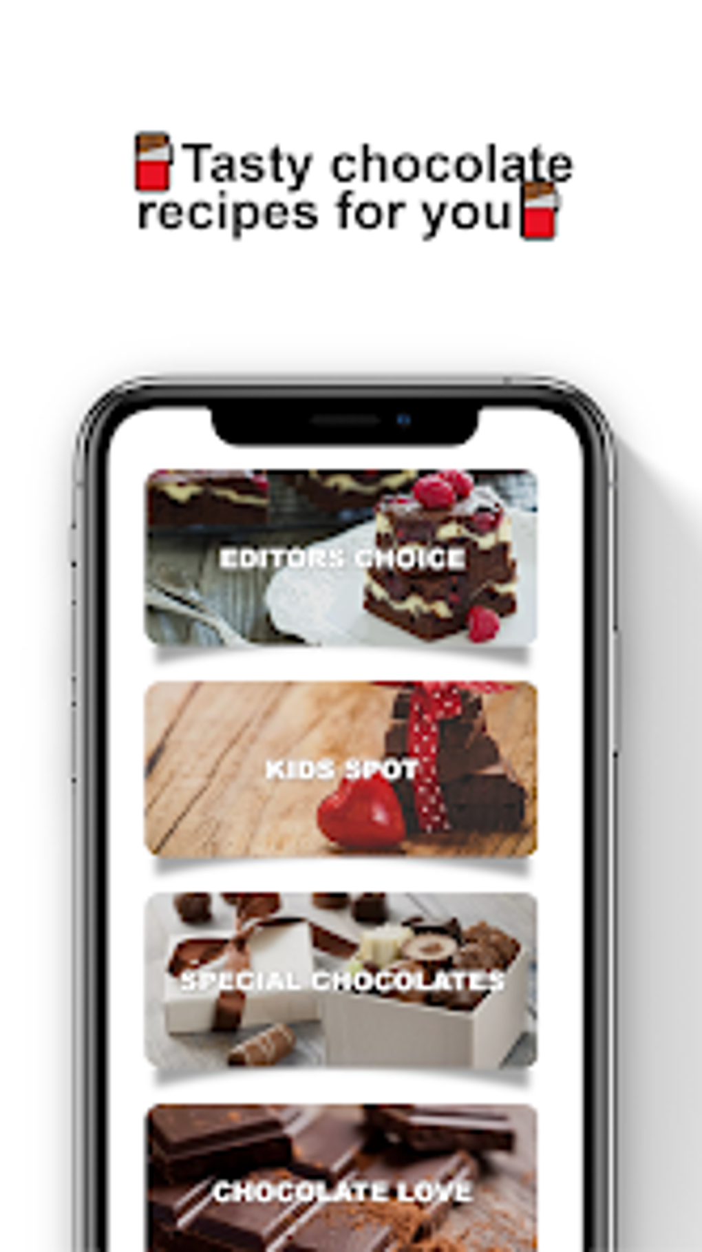 Chocolate Recipes App for Android - Download