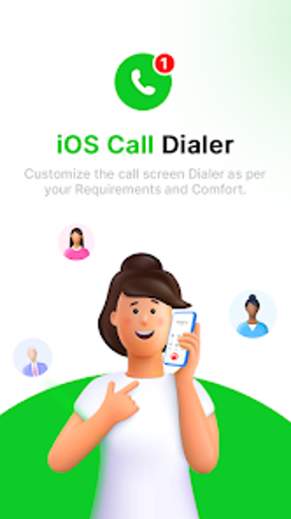iCallScreen - iOS Phone Dialer für Android - Download