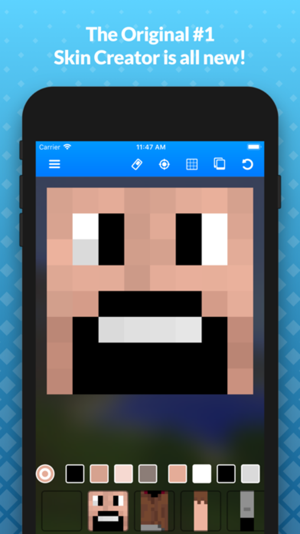 Skin Creator: Diamond Edition para iPhone - Descargar