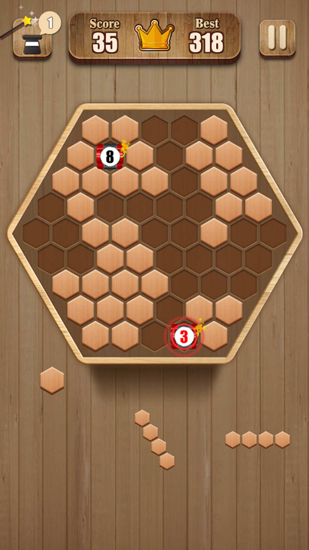 Fill Wooden Block: Wood Puzzle Classic Brick Game para Android - Descargar