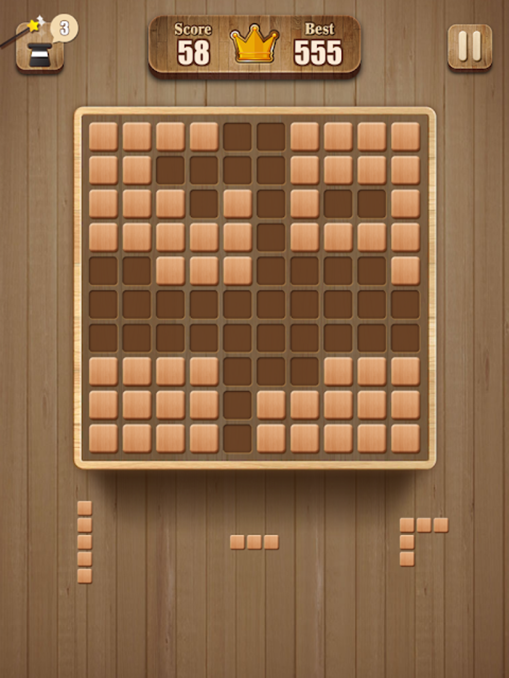 Fill Wooden Block: Wood Puzzle Classic Brick Game para Android - Descargar