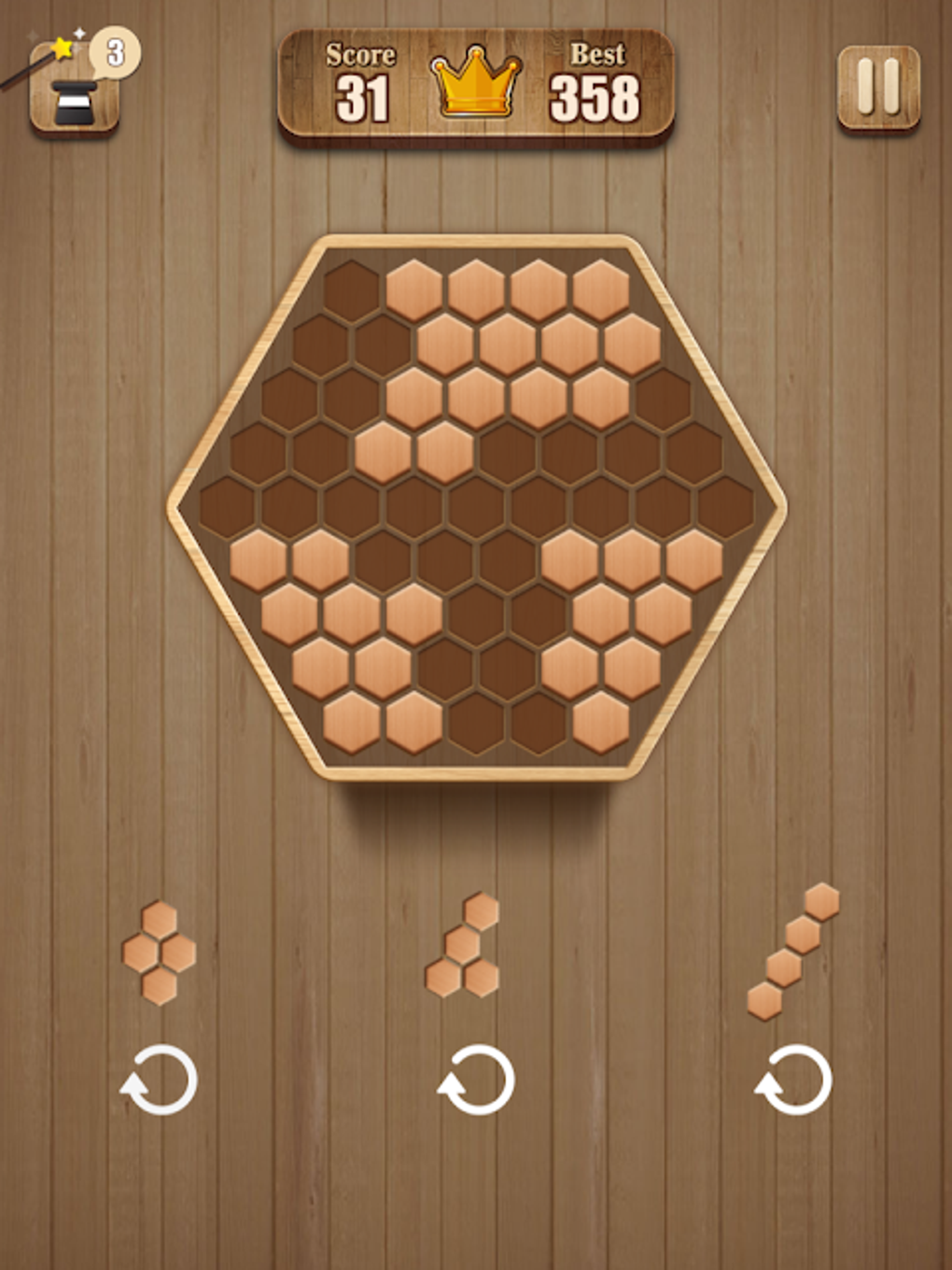 Fill Wooden Block: Wood Puzzle Classic Brick Game para Android - Descargar