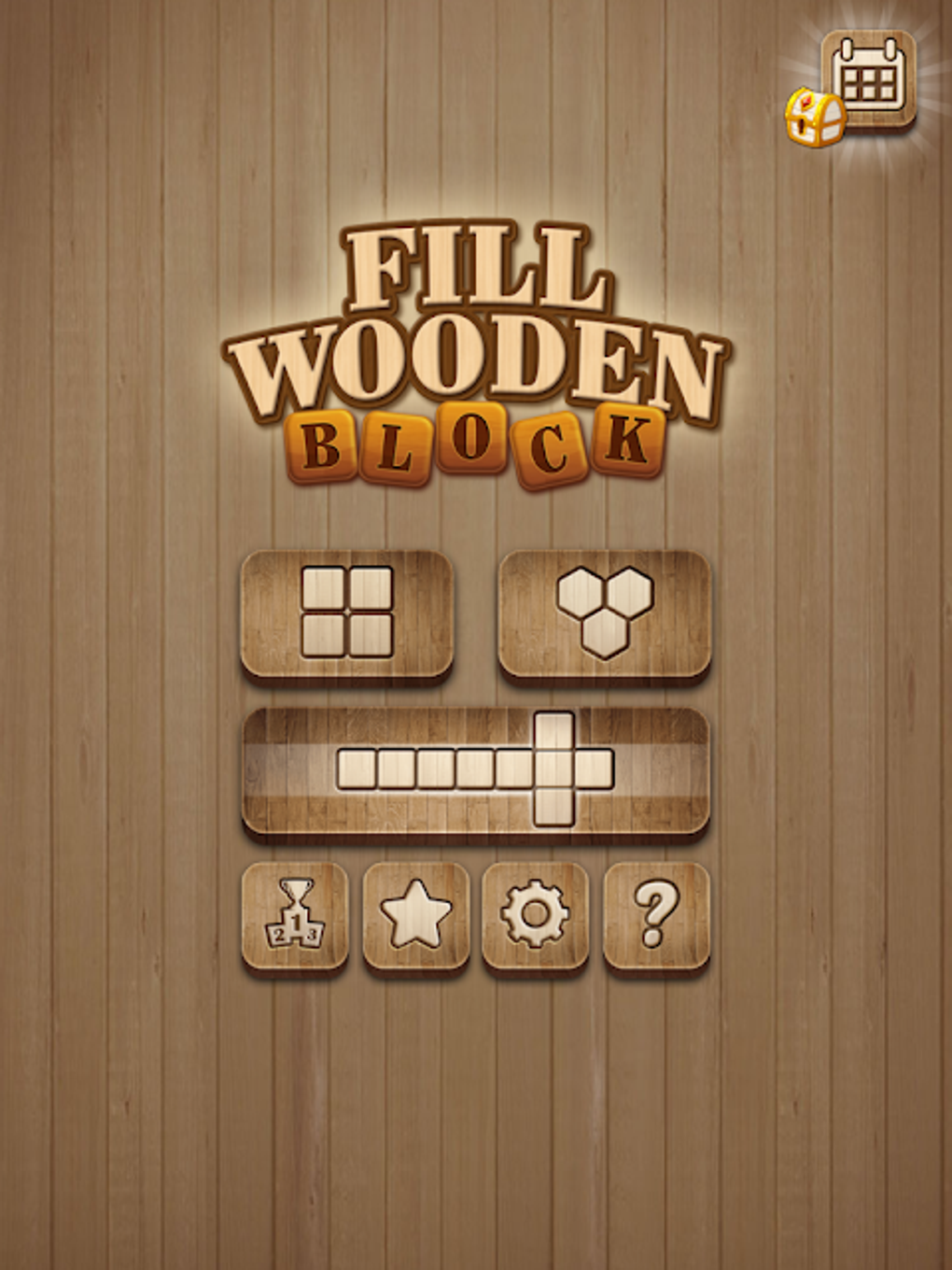 Fill Wooden Block: Wood Puzzle Classic Brick Game para Android - Descargar