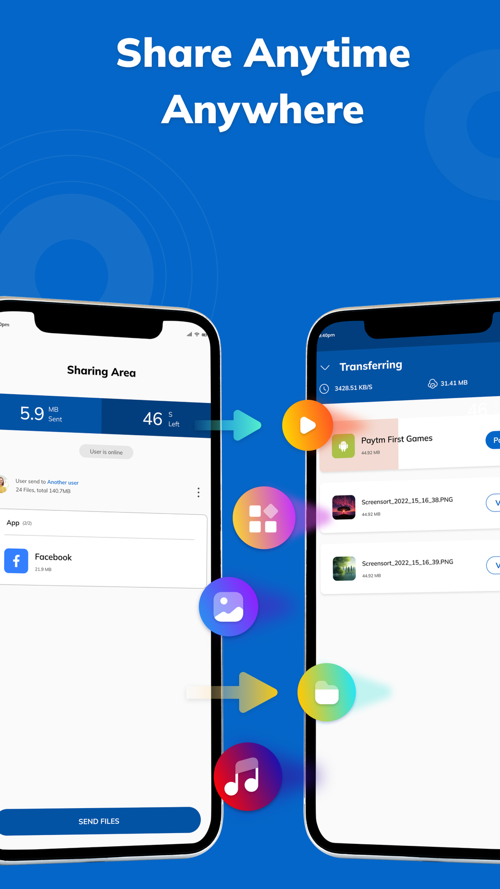 ShareMe - File Sharing for iPhone - 無料・ダウンロード